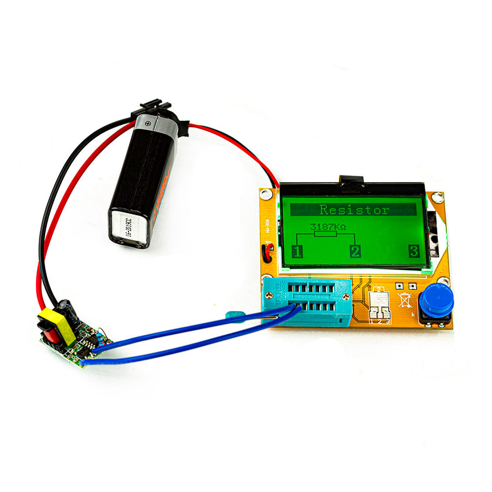 Modulo Arduíno Testador de Componentes Medidor ESR LCR-T4 - Cirilo Cabos