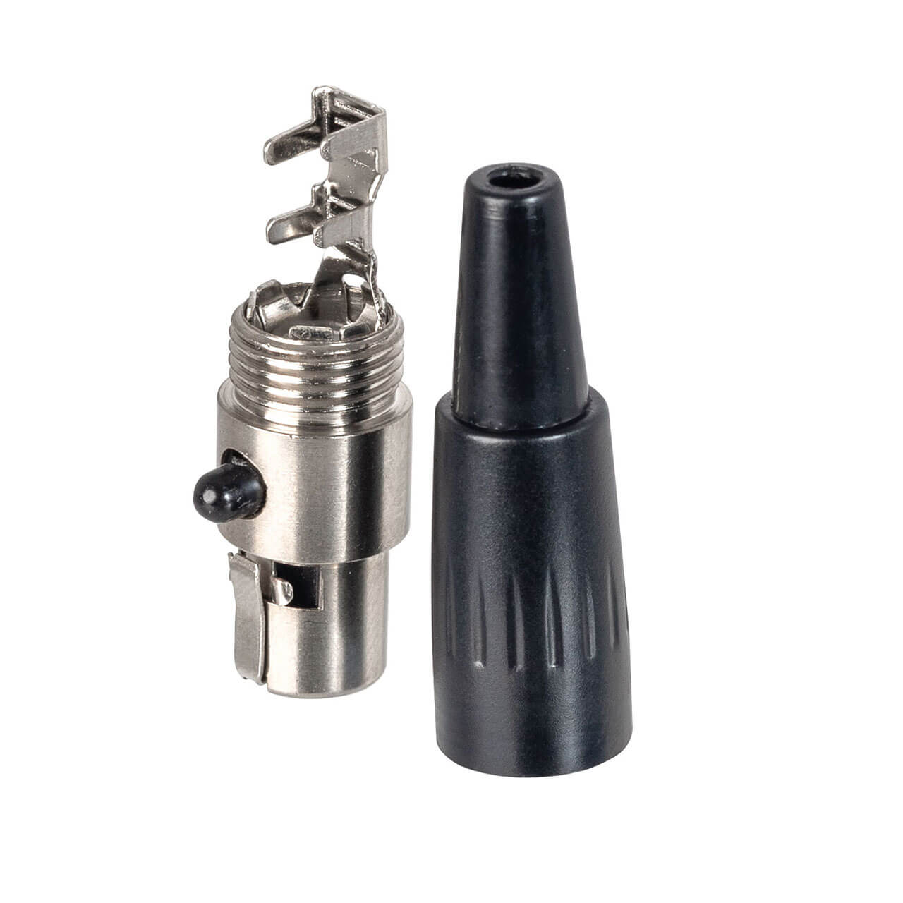 Kit com 5 Conectorres Mini PLug XLR Fêmea - Cirilo Cabos