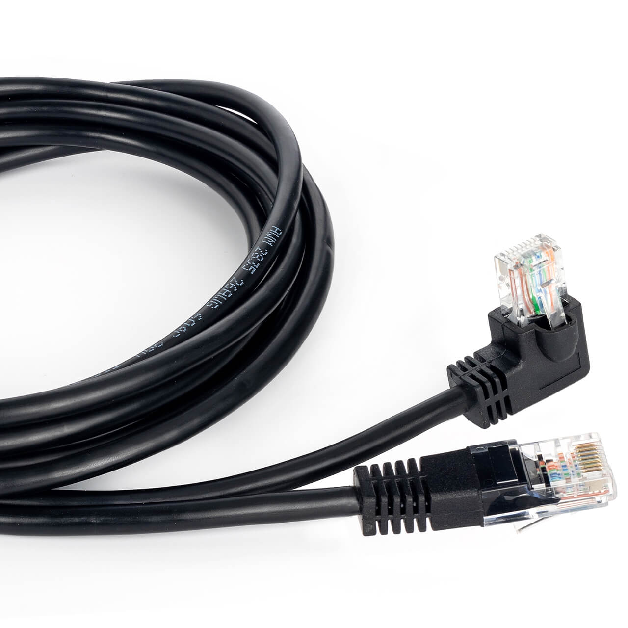 Cabo de Rede Patch Cord Cat5 Plug 90° Graus para Lateral - Cirilo Cabos