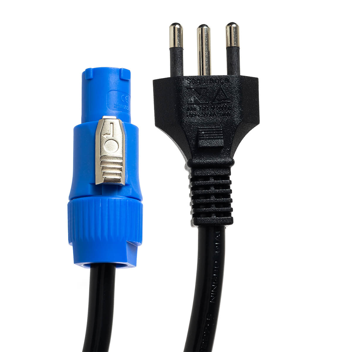 Cabo de Força AC PowerCon 20A 3x2,50mm - Solução Eficiente e Segura ...